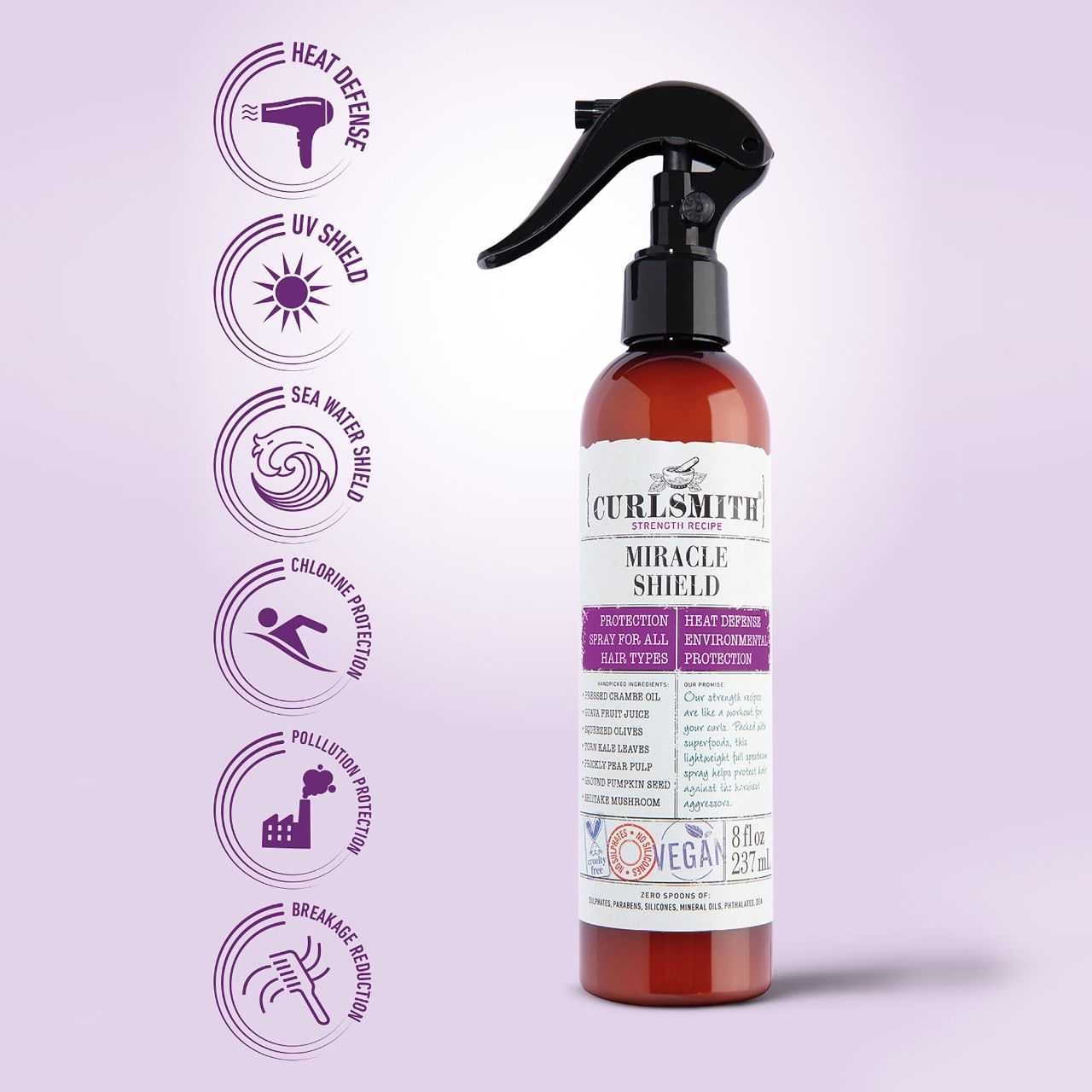 Miracle Shield Heat Protectant Leave In Teatment | Oprah Daily Shop
