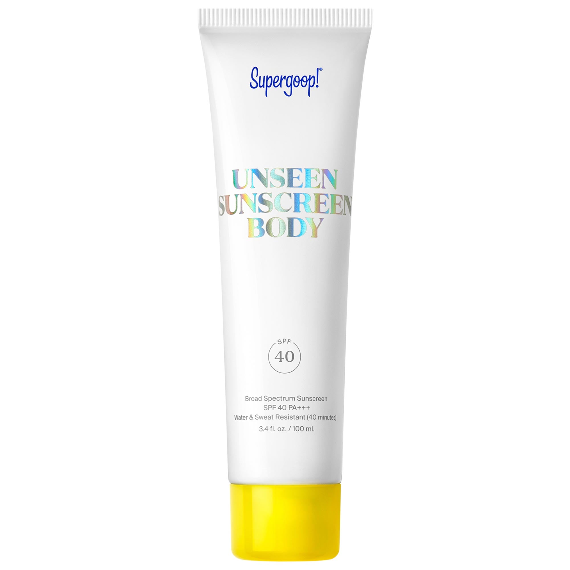 Unseen Body Sunscreen Spf 40 | Oprah Daily Shop