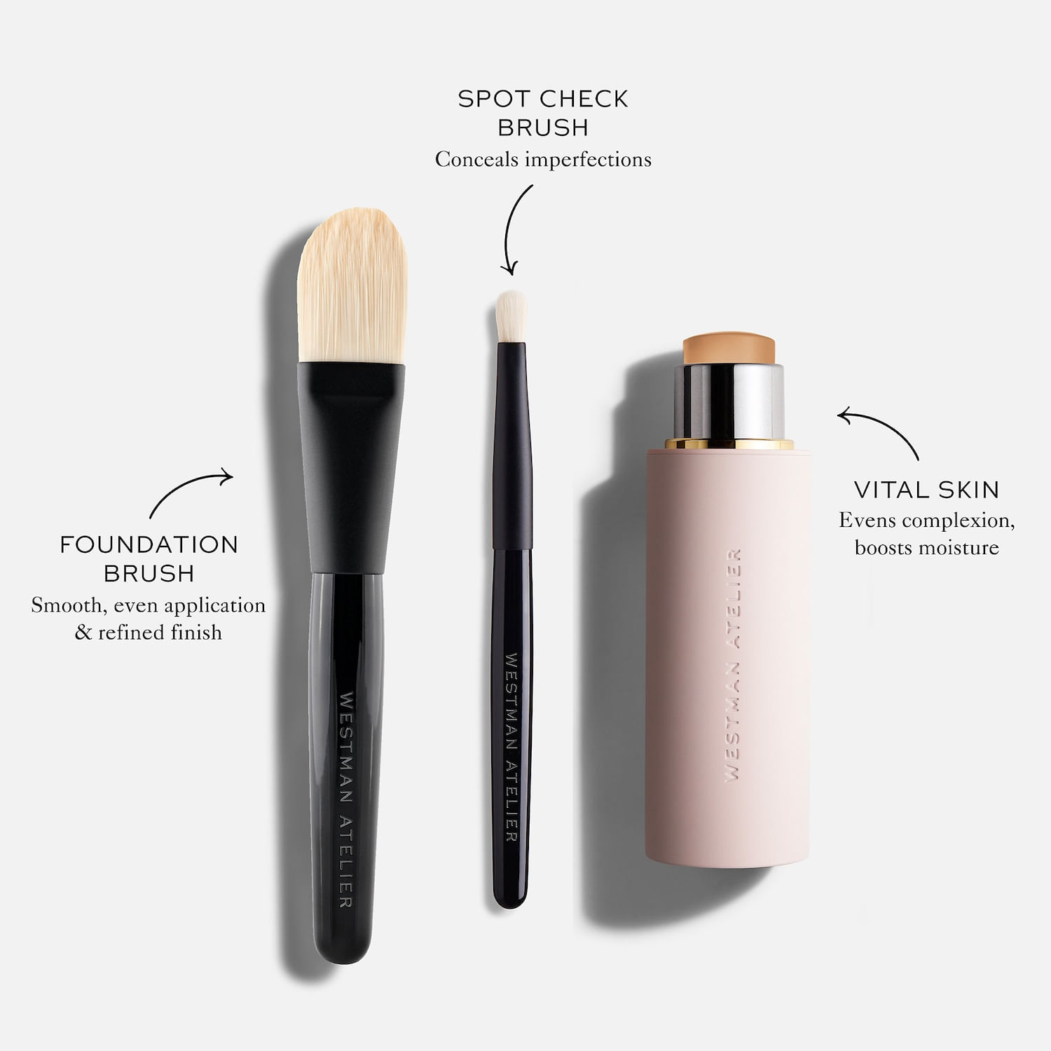 Clean Foundation And Concealer Spot Check Brush | Oprah Daily Shop
