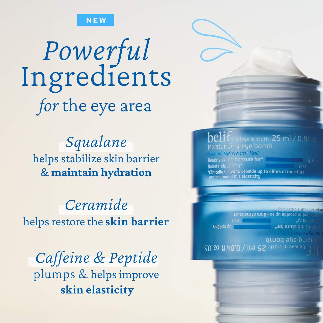 Moisturizing Eye Bomb With Peptide And Ceramide | Oprah Daily Shop