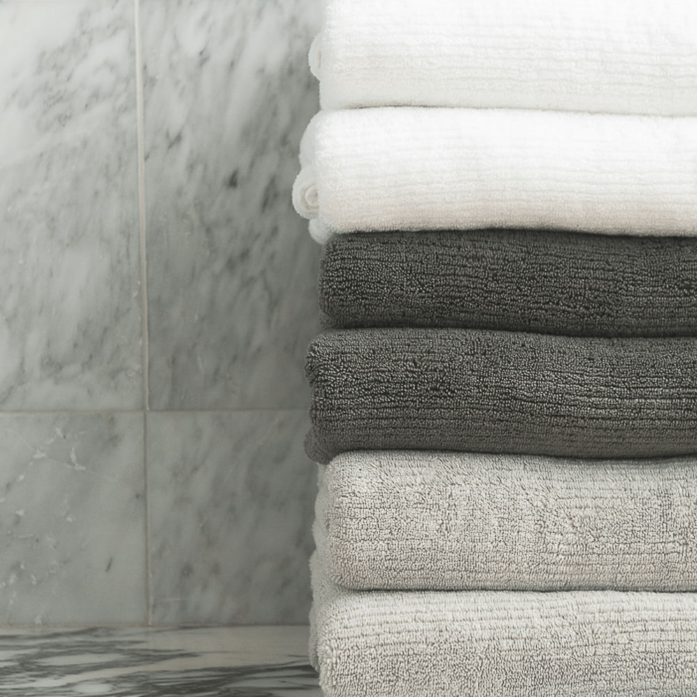 Ribbed Terry Bath Sheets | Oprah Daily Shop