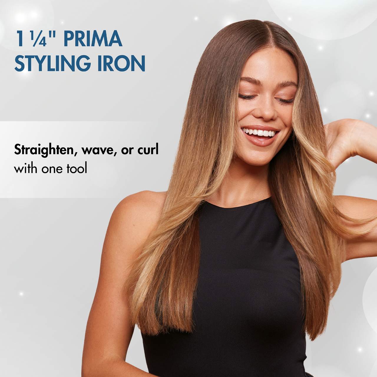 Nano Titanium Prima 3000 1 1/4” Ionic Hair Straightener | Oprah Daily Shop