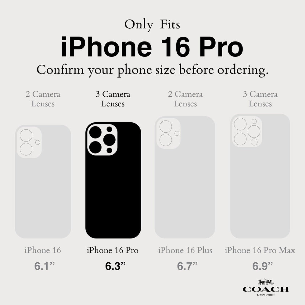 Leather Slim Wrap Signature Repeat Rexy - Iphone 16 Pro | Oprah Daily Shop