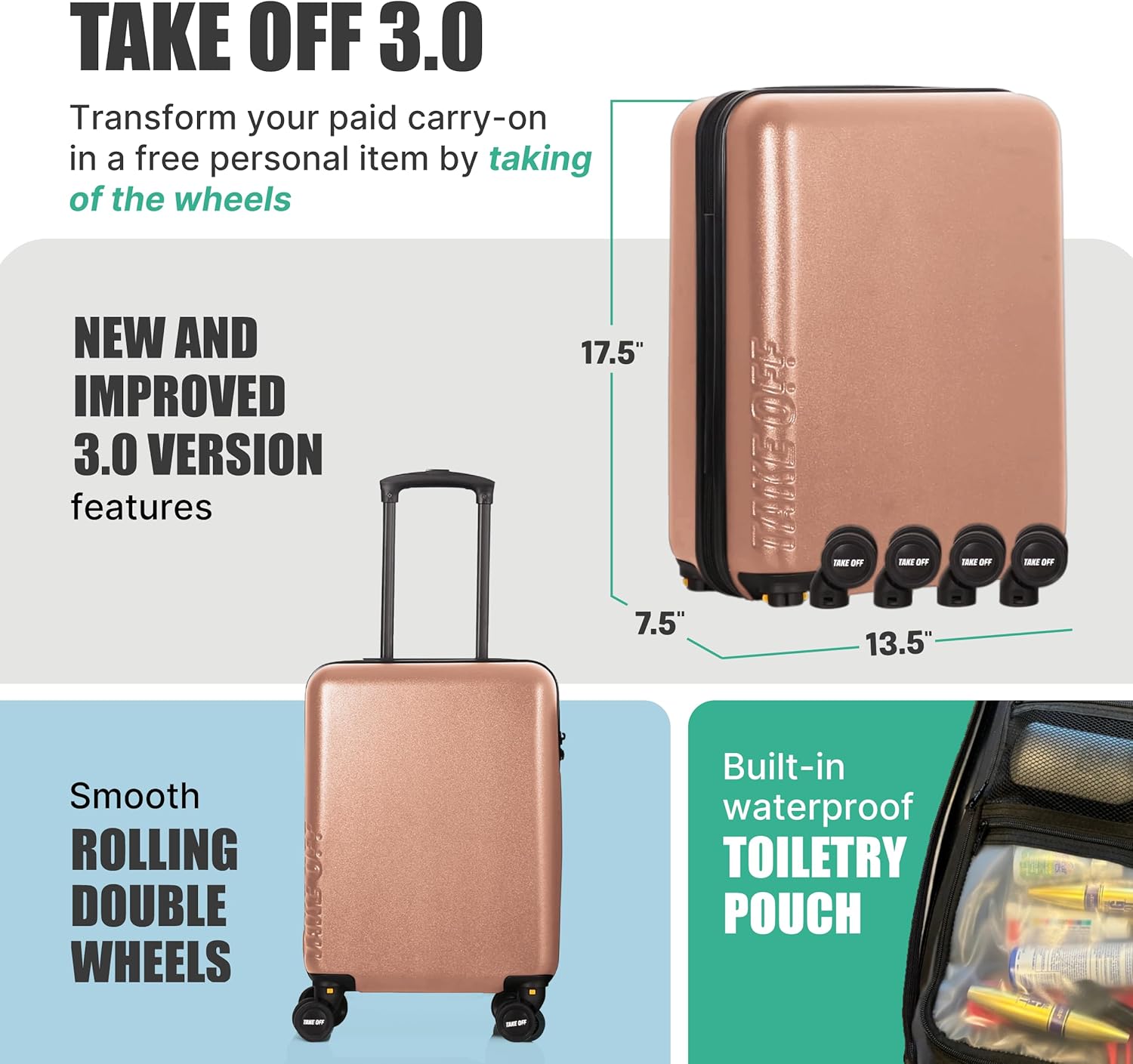 Personal Item Suitcase 3.0 | Oprah Daily Shop
