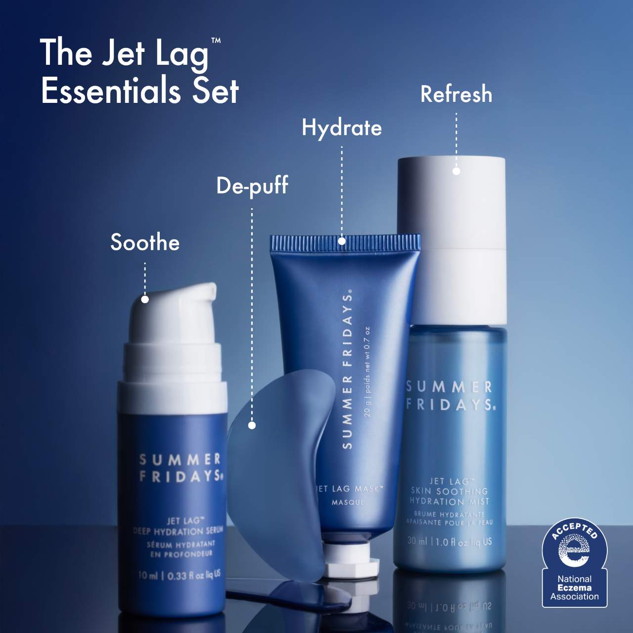 The Jet Lag™ Essentials Hydration Set For Travel | Oprah Daily Shop