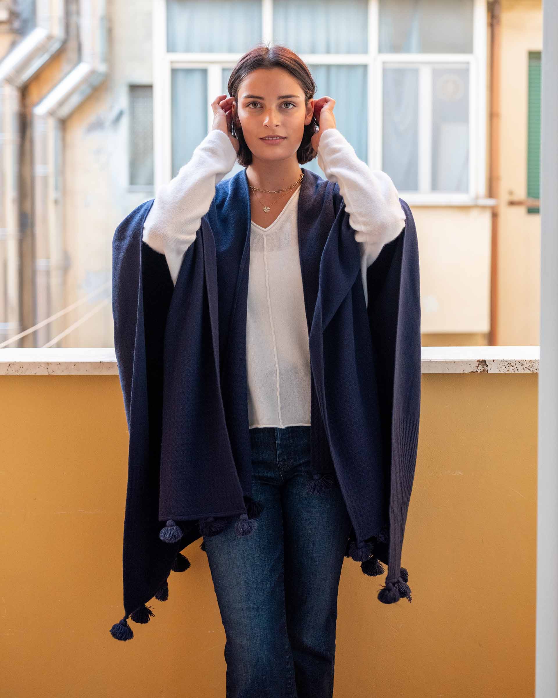 Classic Tassel Travel Wrap | Oprah Daily Shop